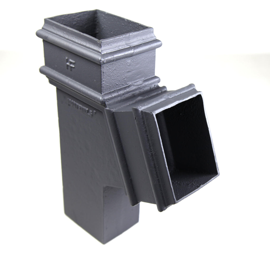 Cast Iron Rectangular 112.5 Degree Branch – gutters.co.uk