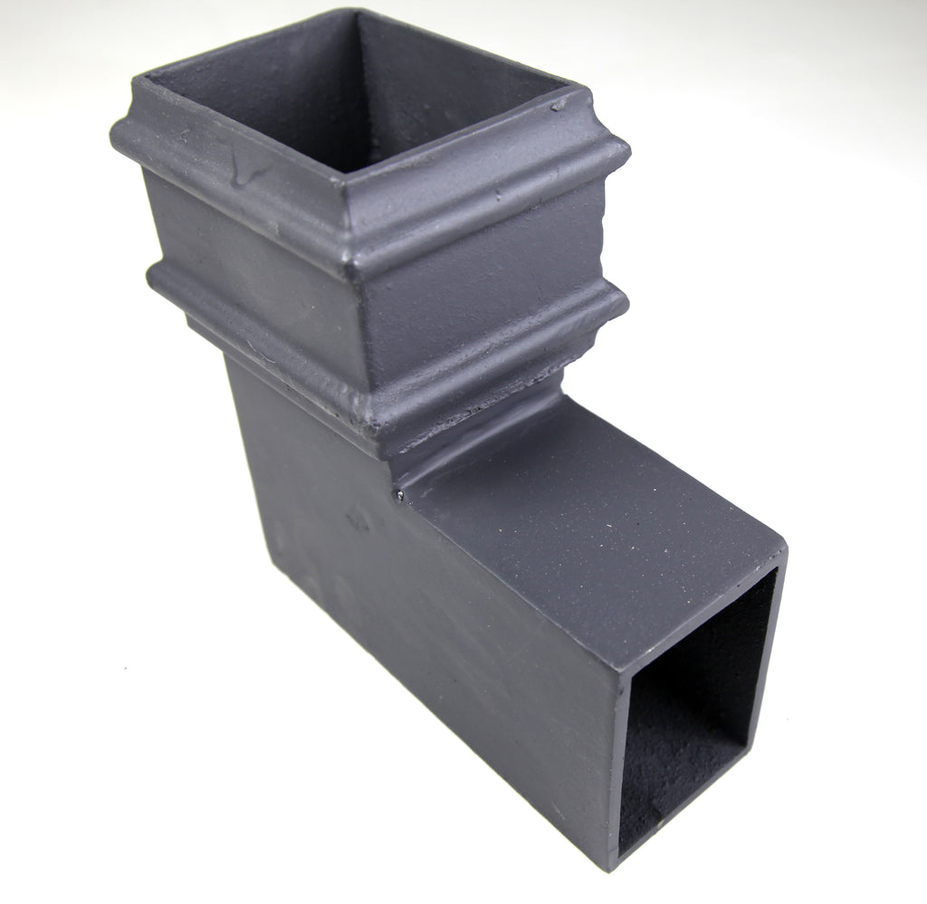Cast Iron Rectangular 92.5 Degree Side Bend – gutters.co.uk