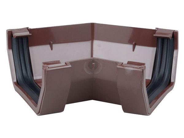 4T804 - Osma 100mm Square Line Gutter 45 Degree Angle – gutters.co.uk